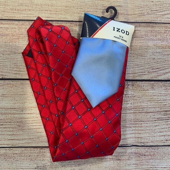 Izod | Accessories | Nwt Izod Tie Pocket Square | Poshmark